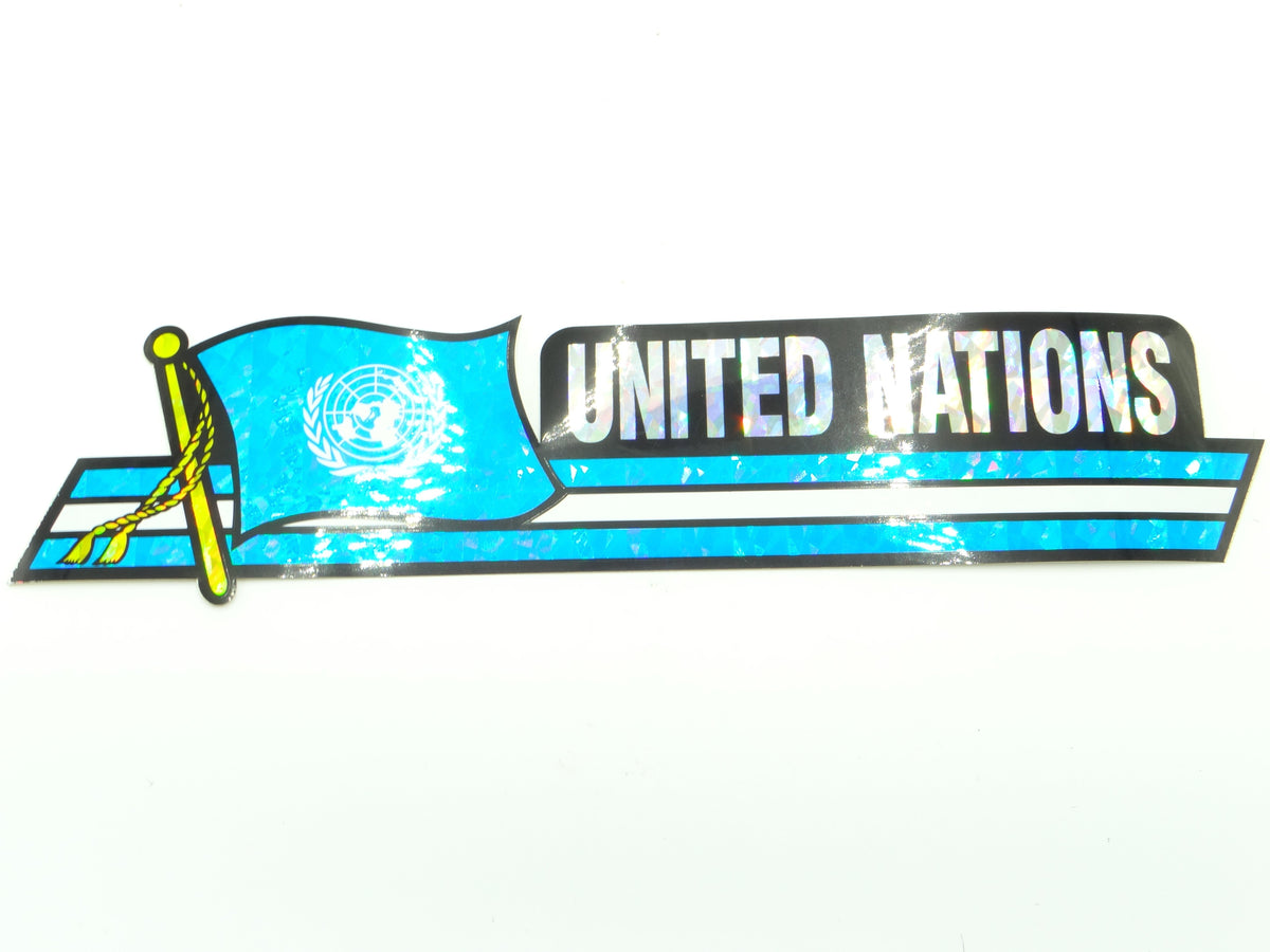 United Nations Bumper Sticker – Amana Trading US