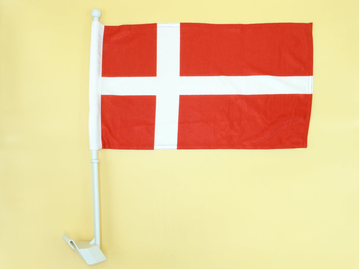 Denmark Car Flag – Amana Trading US
